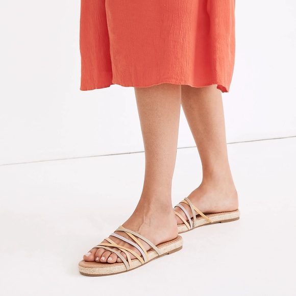 Madewell | Shoes | Madewell Katheryn Espadrille Slide Sandal In ...